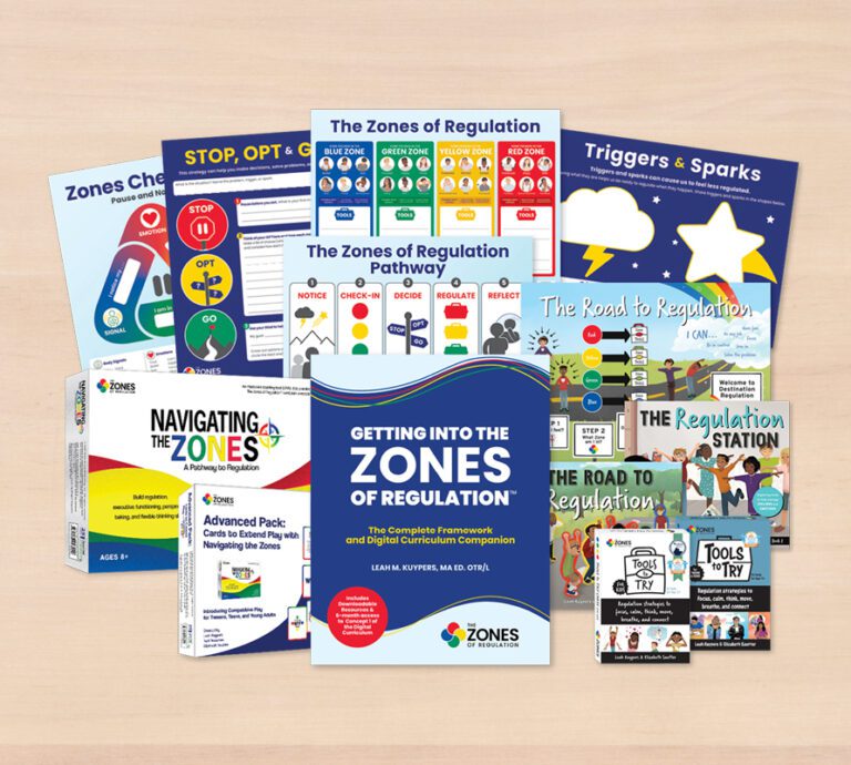 Zones of Regulation Companion Tools